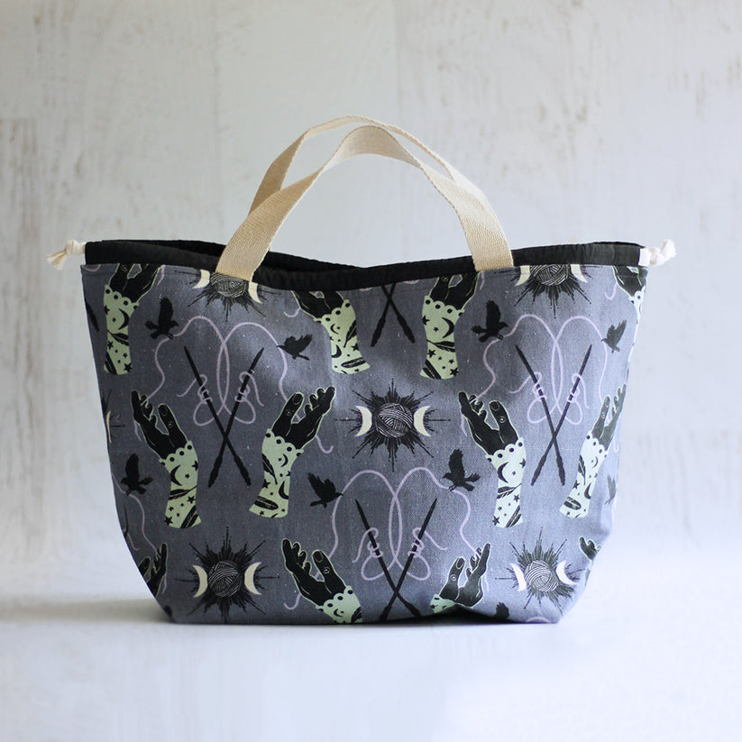Drey Project Bag by Homerow Handcraft - Wool Magic - Shadow – Toil ...